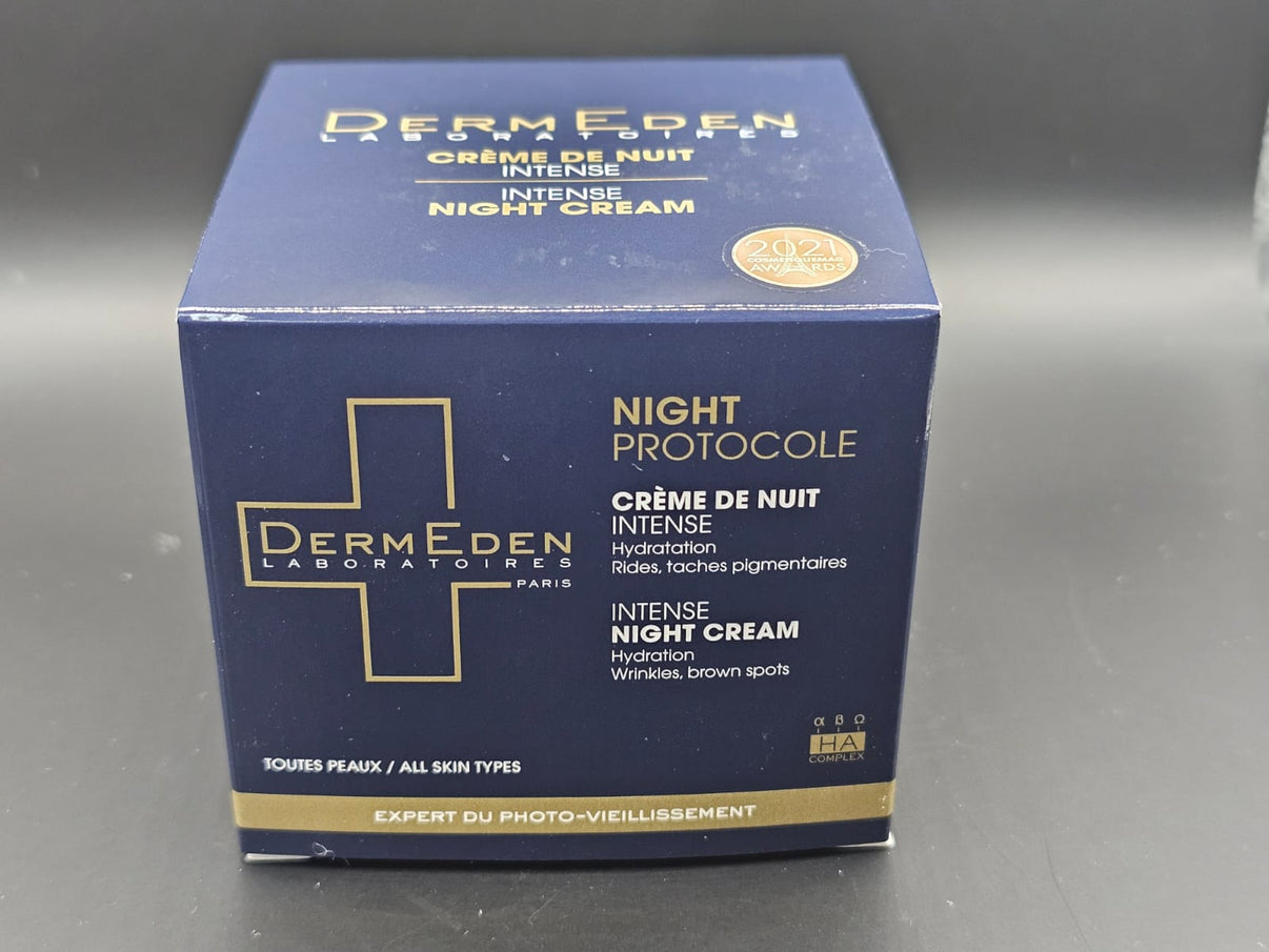 DermEden Night Protocole Crema de Noche Intensa – Dermaderm