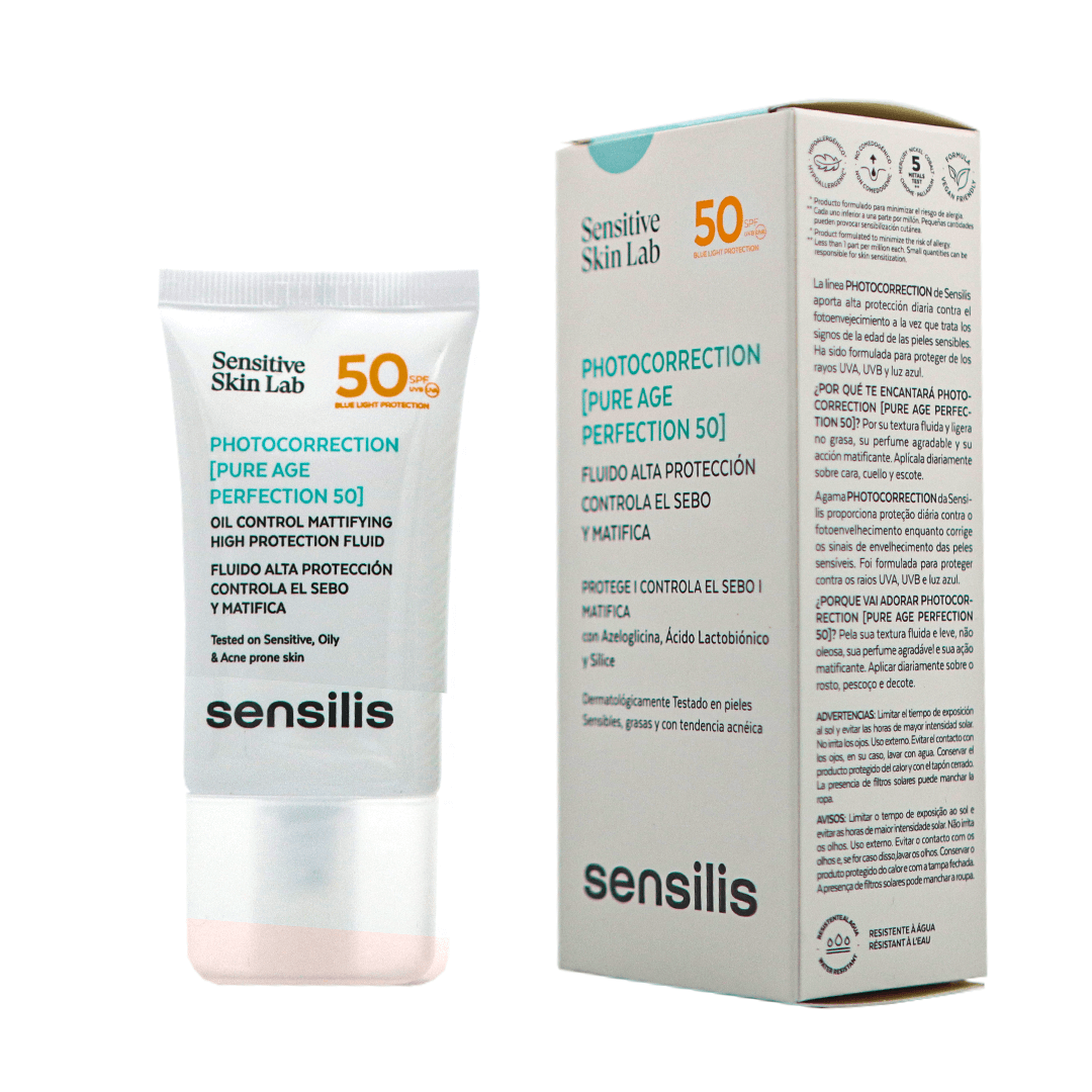 Sensilis Pure Perfection SPF50+ Fluido Matificante 40ml – Dermaderm